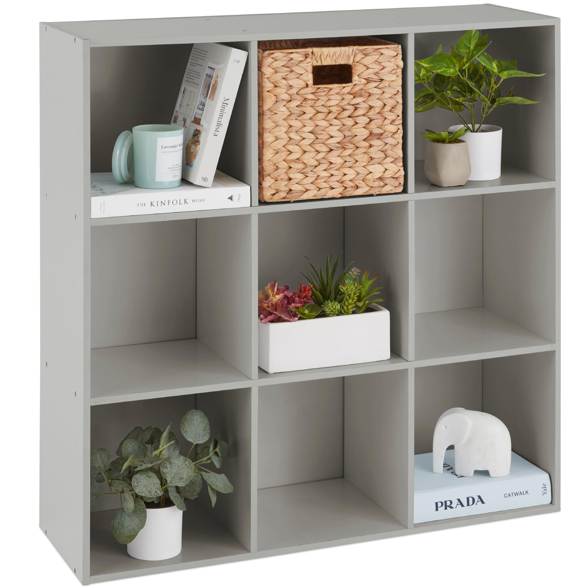 Corrigan Studio® 9-Cube storage manager, bookshelf opening, bookshelf ...