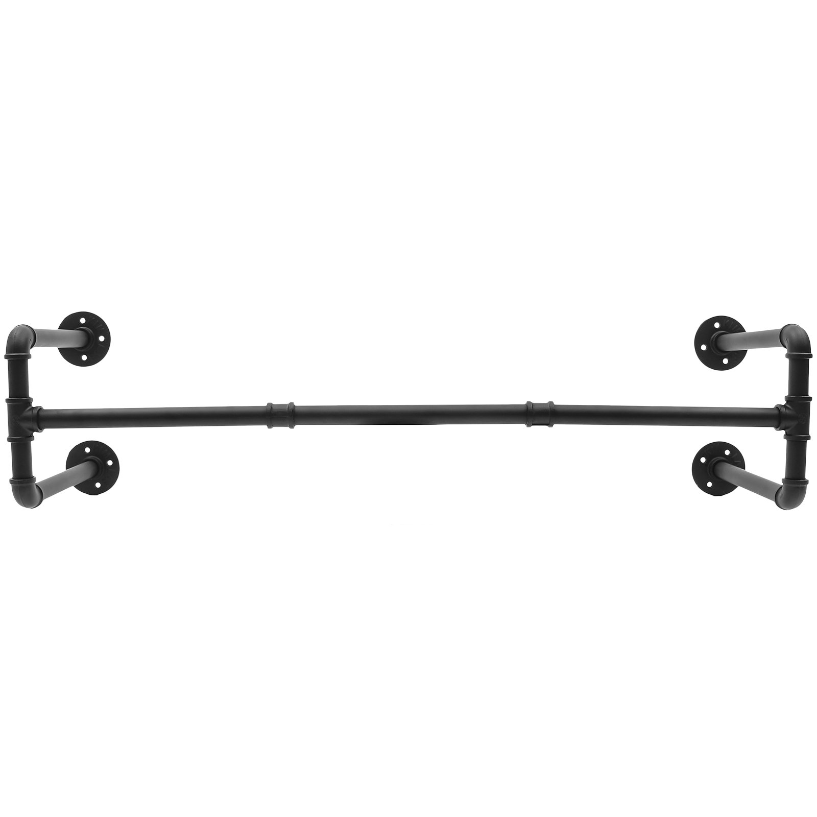 Williston Forge Wall Mounted Industrial Pipe Coat Rack & Reviews ...