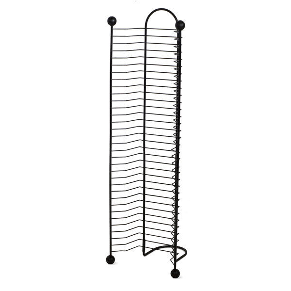 Symple Stuff Nestable Metal 27'' H Wire Rack Media Storage & Reviews ...