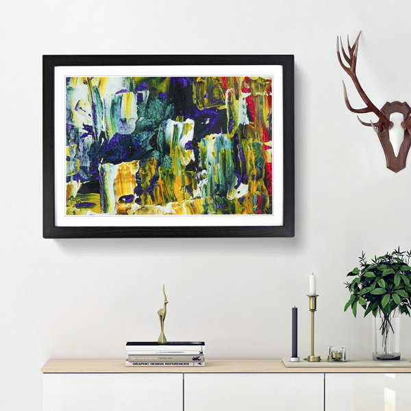 East Urban Home Abstract Art Painting Vol.210 by S.Johnson - Picture ...