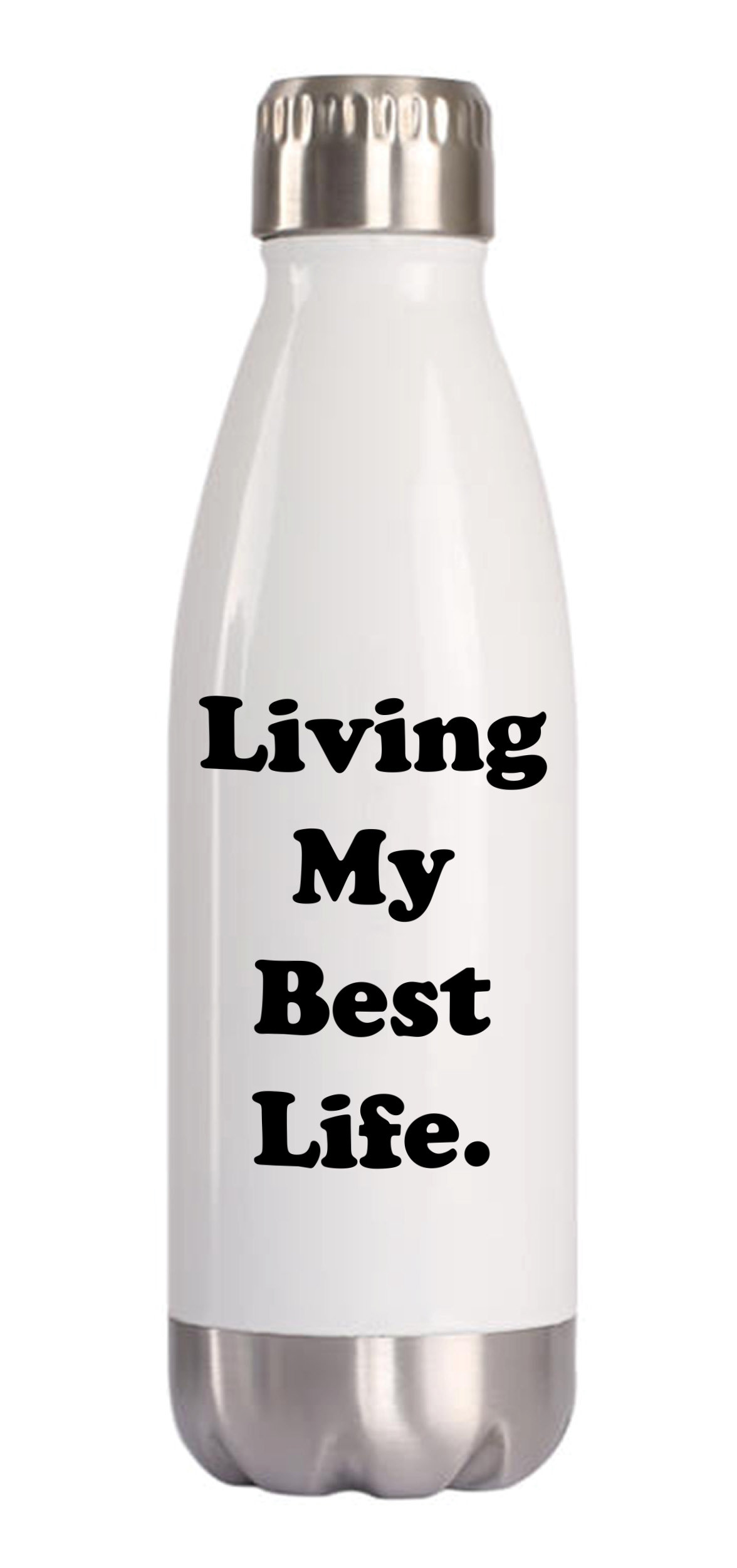 Retrospect Group Living My Best Life 16 oz Stainless Steel Water Bottle ...