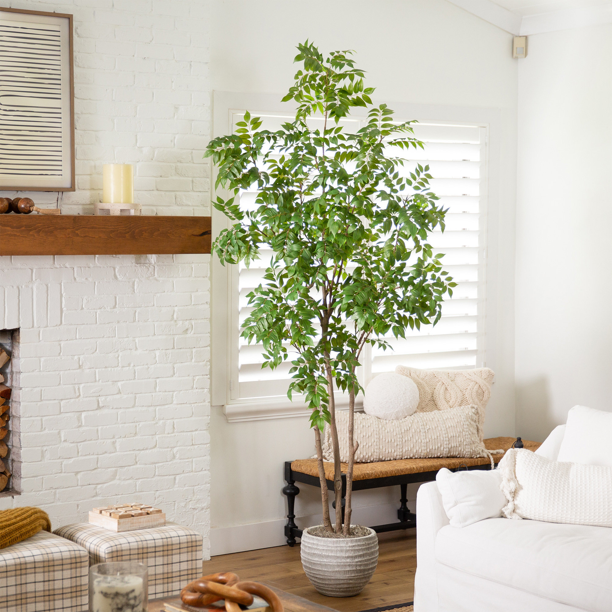 Primrue 8ft. Artificial Sumac Tree | Wayfair