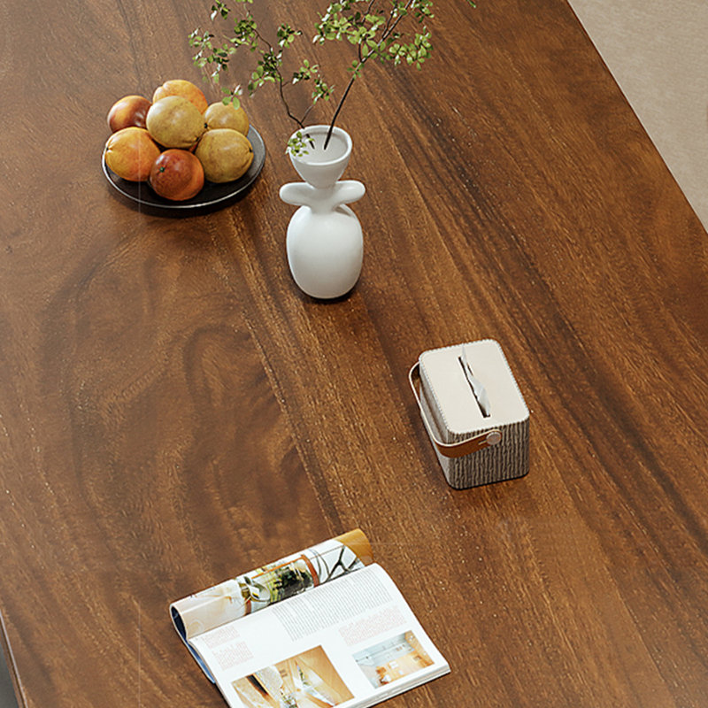 Beicang Home Solid wood walnut dining table set | Wayfair