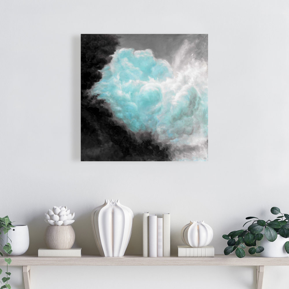 Begin Edition International Inc. " Turquoise Clouds " | Wayfair