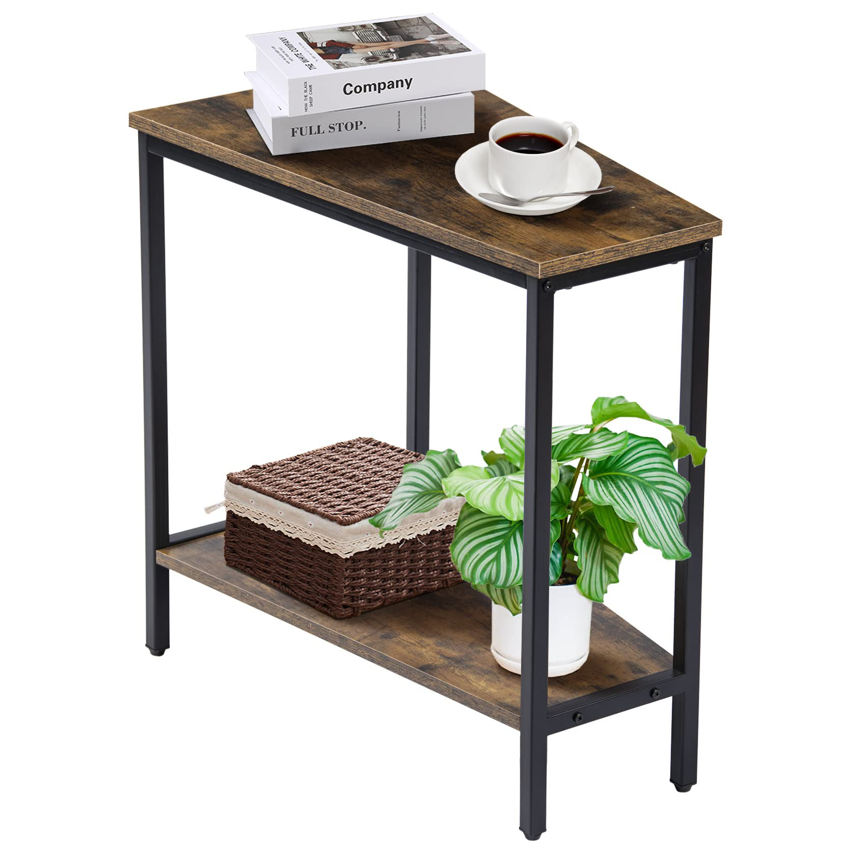 Ophelia & Co. Wedge End Table - Narrow Triangle End Table - Recliner ...