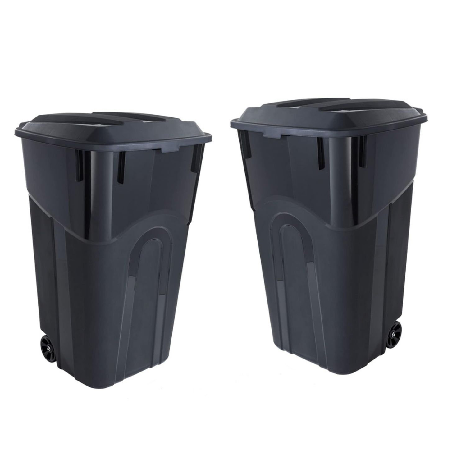 Ameriwood Plastic Manual Lift Trash Can - 32 Gallons | Wayfair