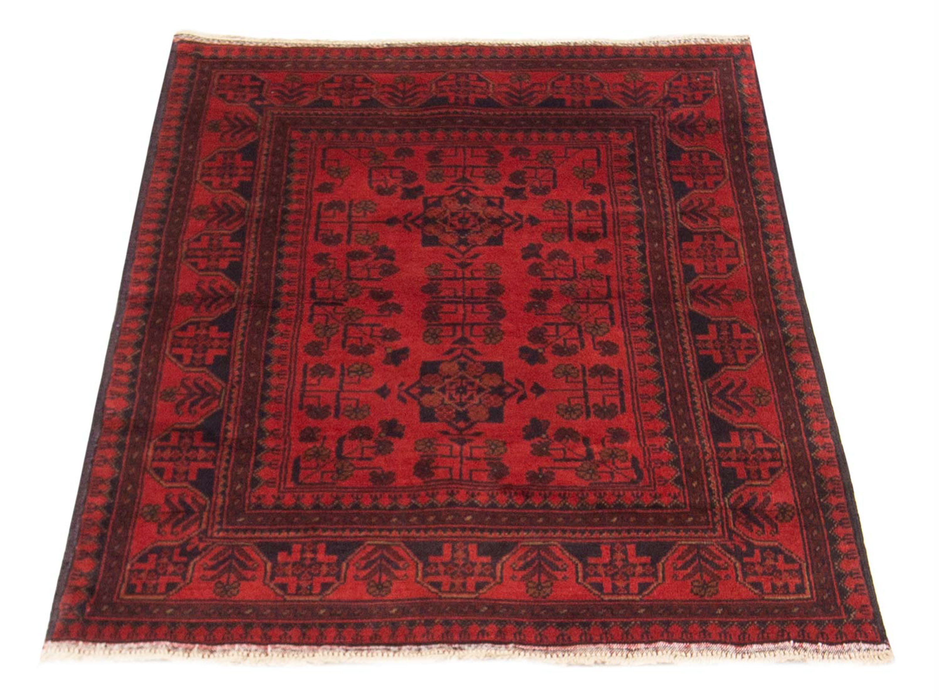Isabelline Finest Esari Red Rug 3''3" X 5''1" | Wayfair