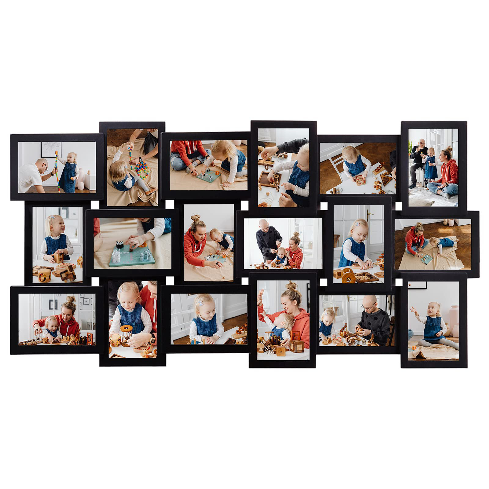 Hokku Designs Photos Collage Frame For Wall 18 Opening Picture Frames ...