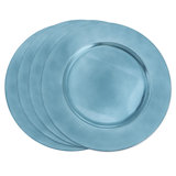 Blue Charger Plates You'll Love | Wayfair
