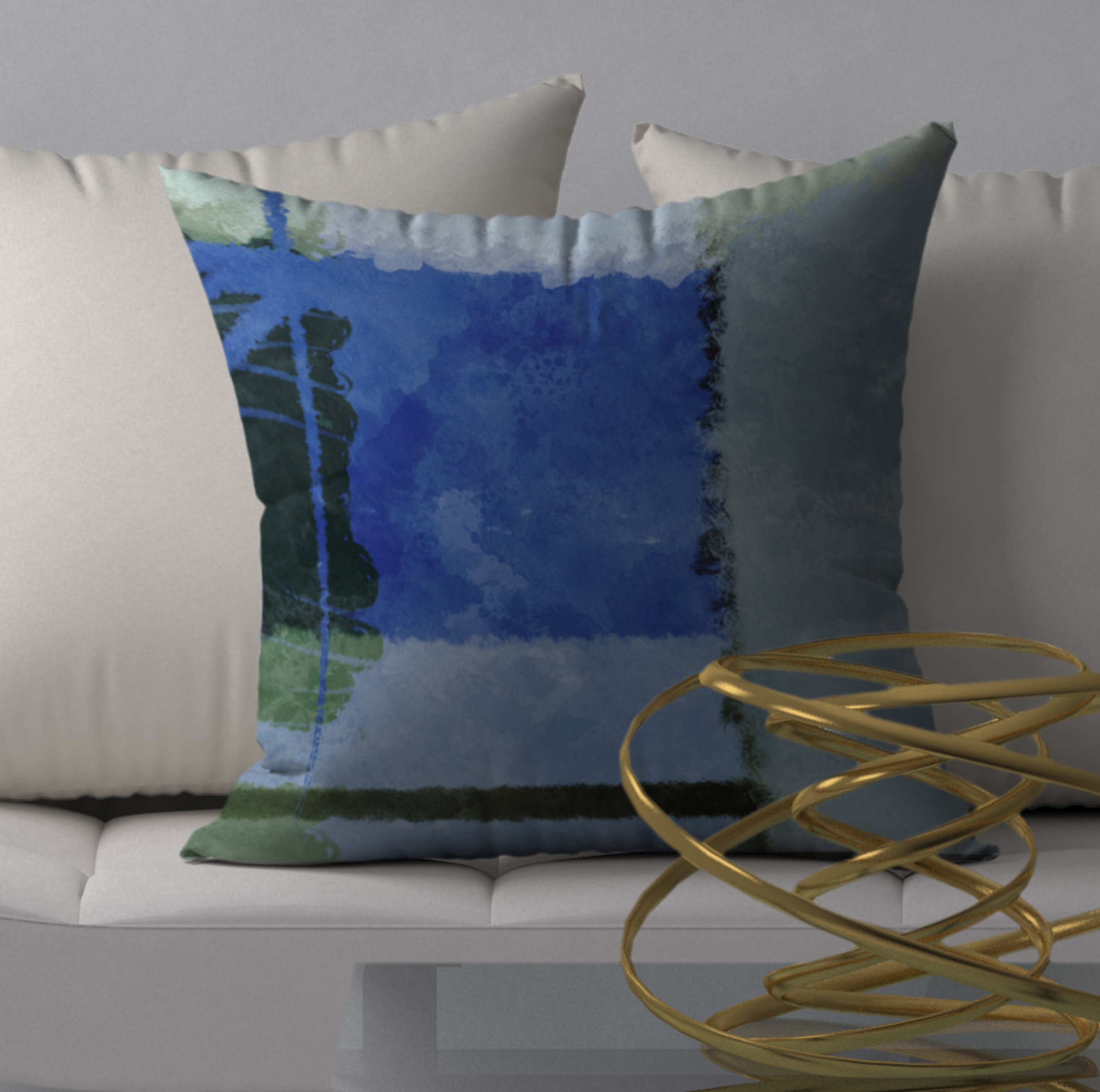 LeRoi Products Power Forever Square Pillow Cover & Insert | Wayfair