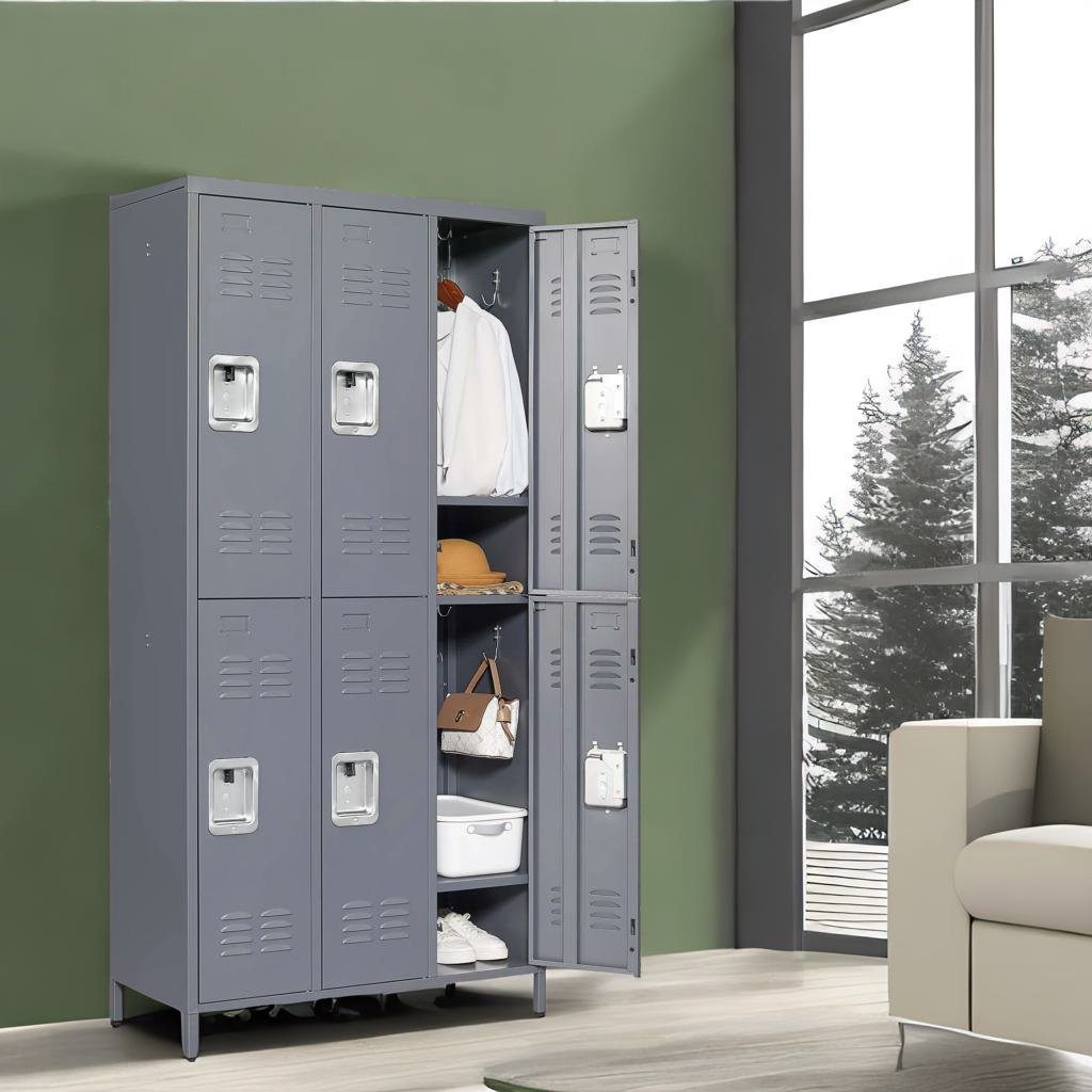 MERYT Metal 6 Or More - Tier 35.4'' Employee Locker - Wayfair Canada