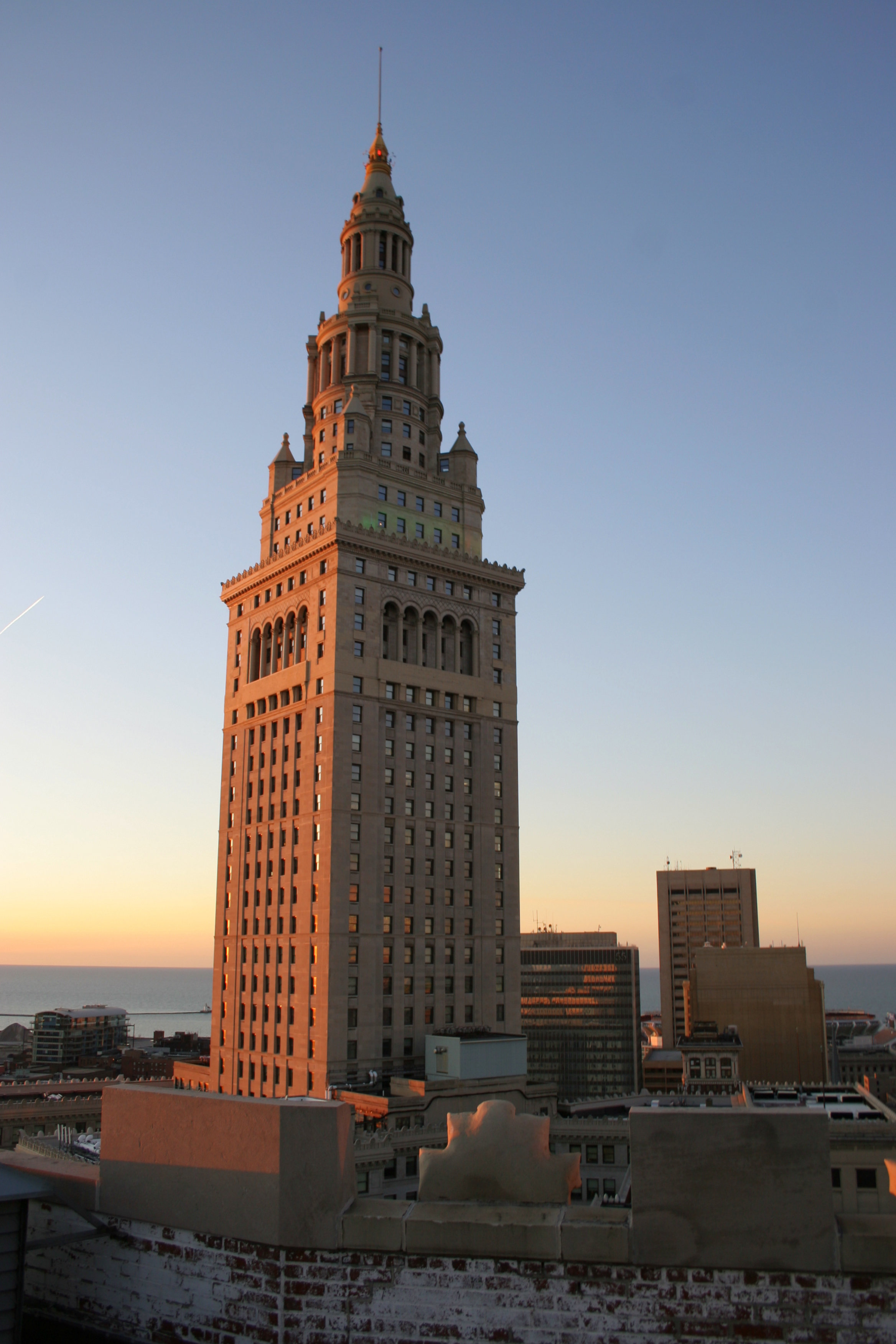 17 Stories Terminal Tower by Ttichy - Wrapped Canvas Photograph ...