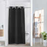 Foundry Select Duppstadt Honeycomb Waffle Shower Curtain with Snap-in ...