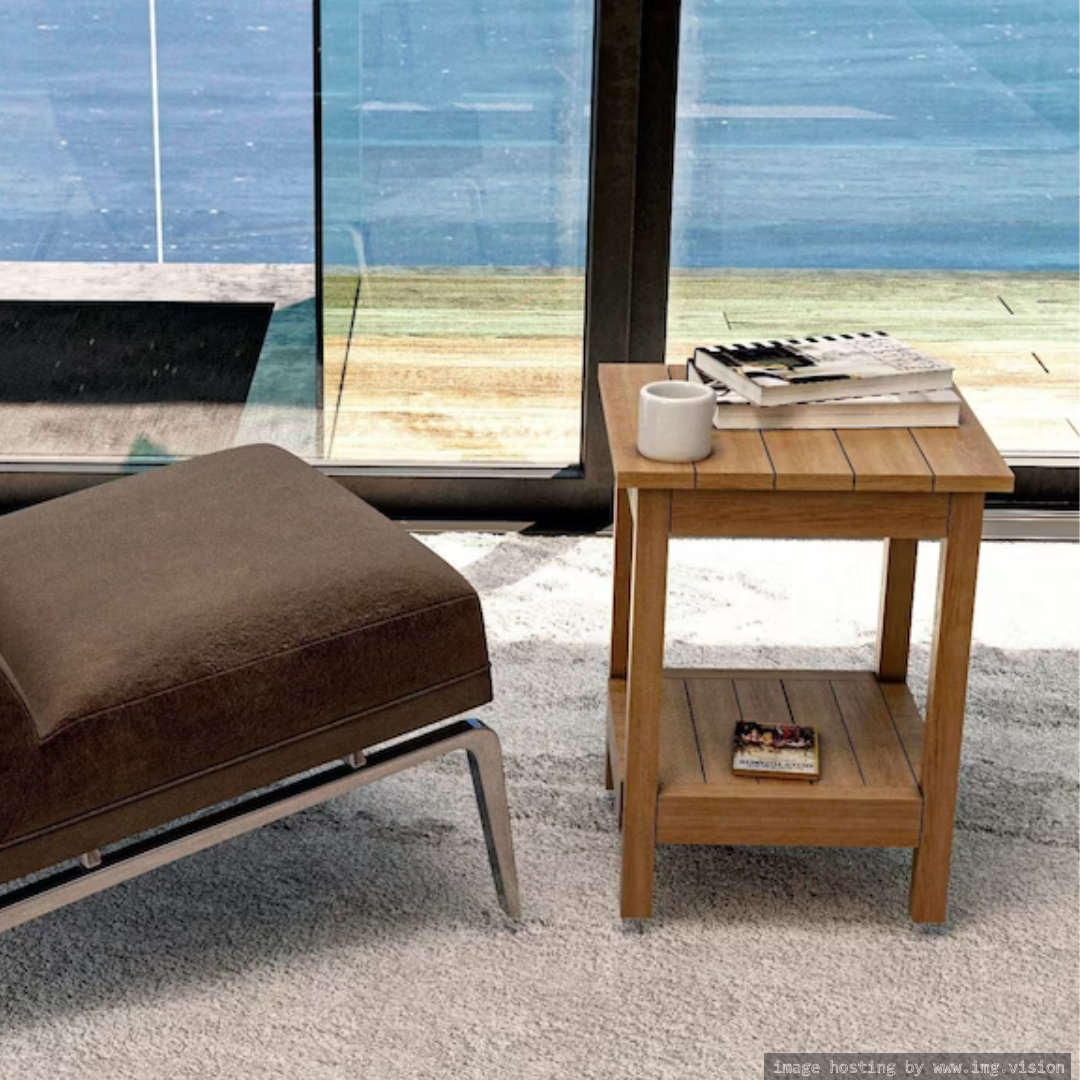 Millwood Pines Choo Solid Wood End Table | Wayfair