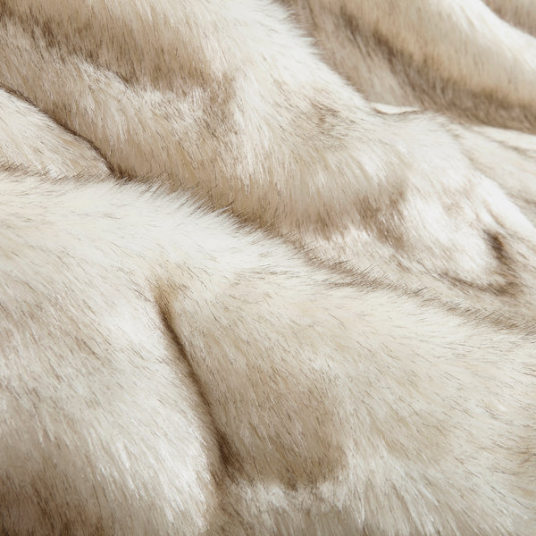Coma Inducer Spirit Bear Coma Inducer Beige Faux Fur Oversized ...