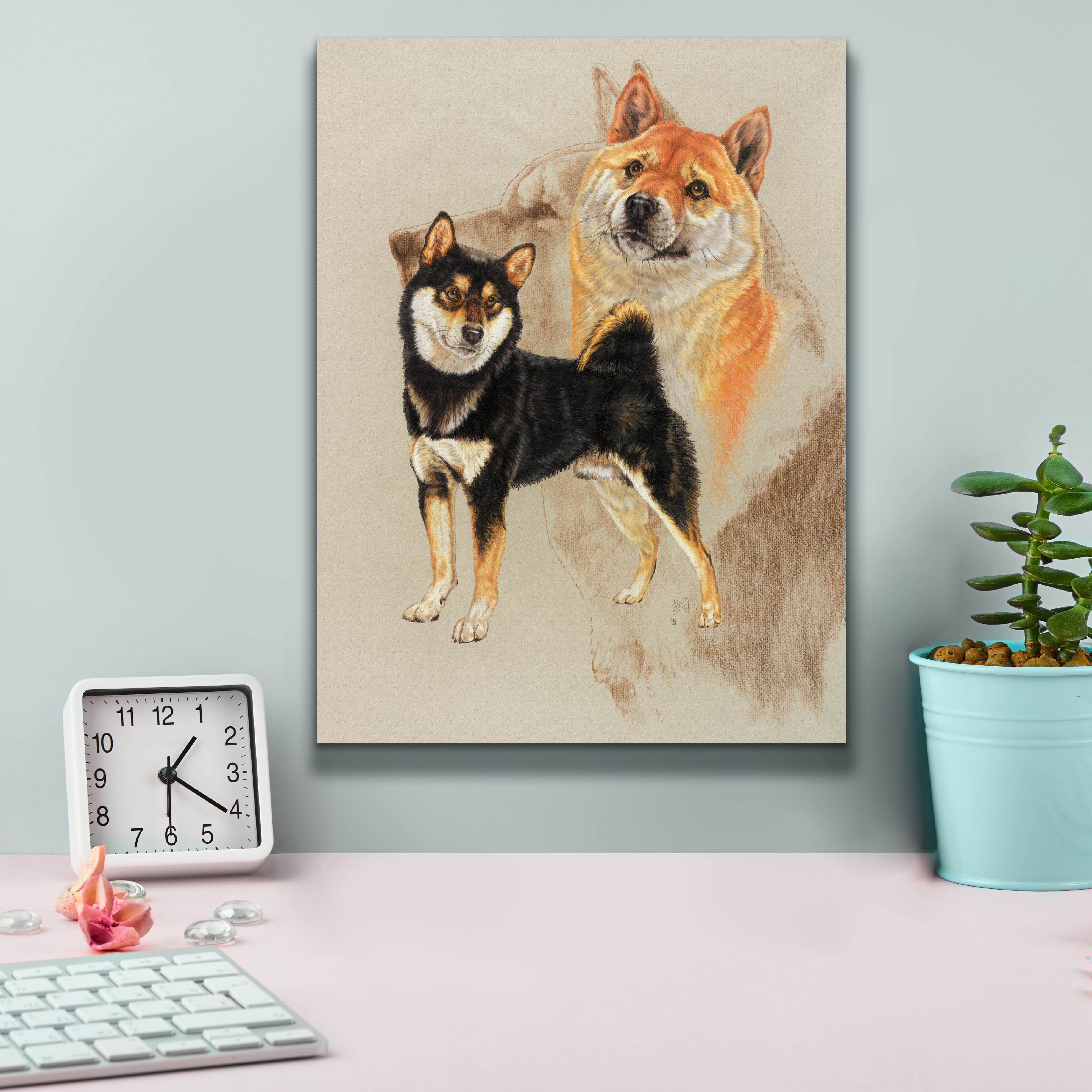 Red Barrel Studio® " Sheba Inu " by Barbara Keith | Wayfair