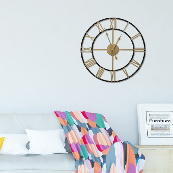 17 Stories Arata Wall Clock & Reviews | Wayfair