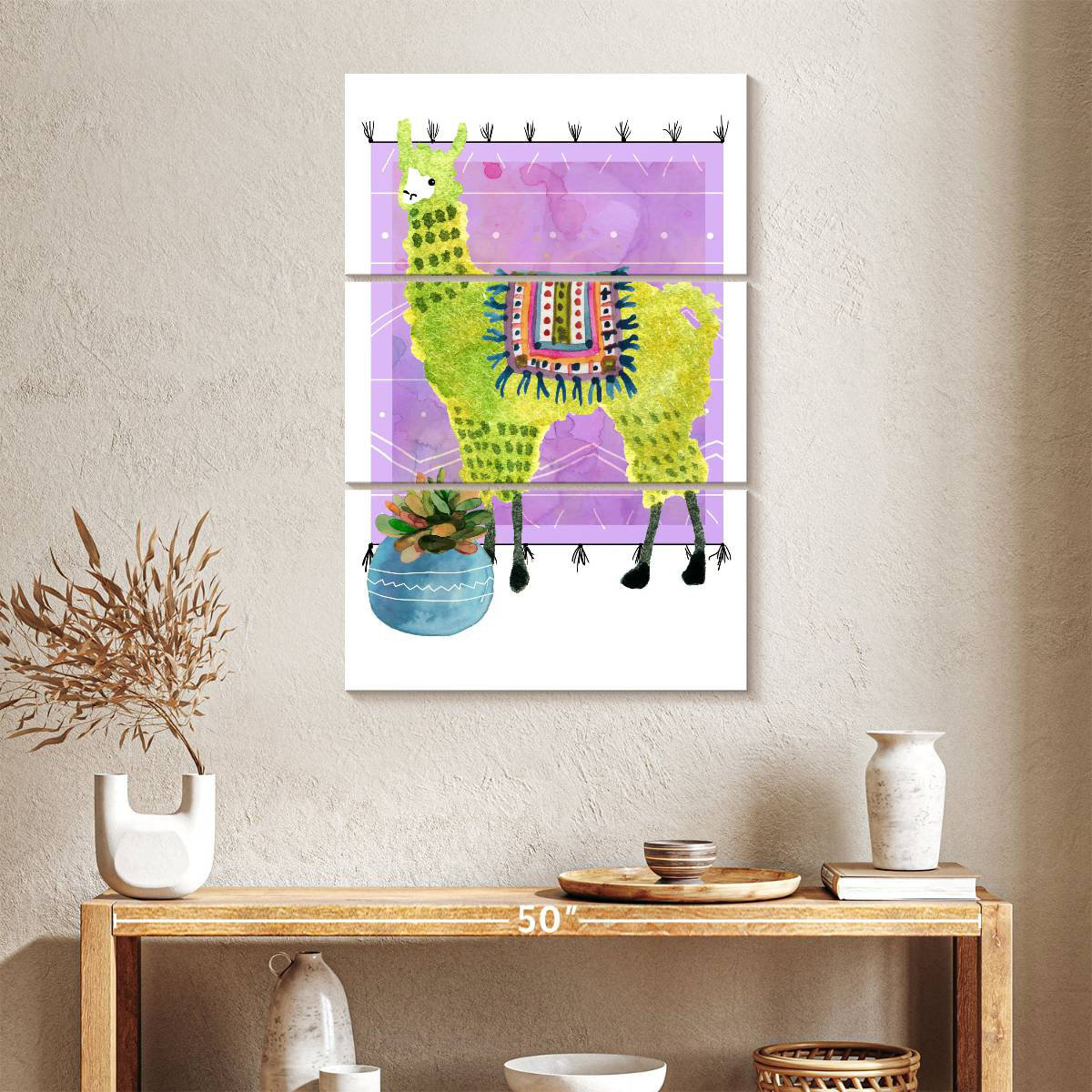 Ebern Designs Brampt Lovely Llama IV | Wayfair