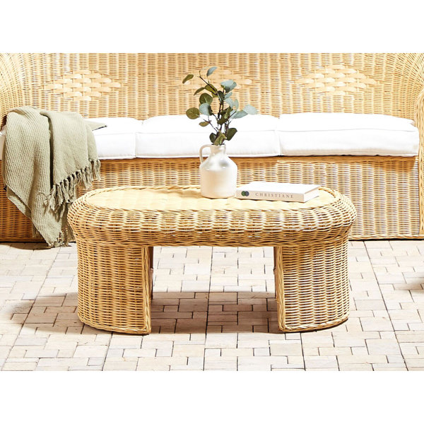 Ebern Designs Couchtisch Niamya aus Korbgeflecht | Wayfair.de