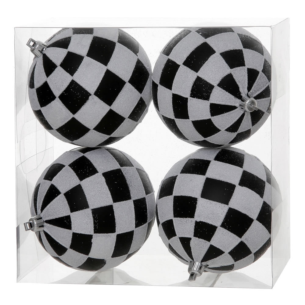 The Holiday Aisle® Checkered Ball Ornament & Reviews | Wayfair