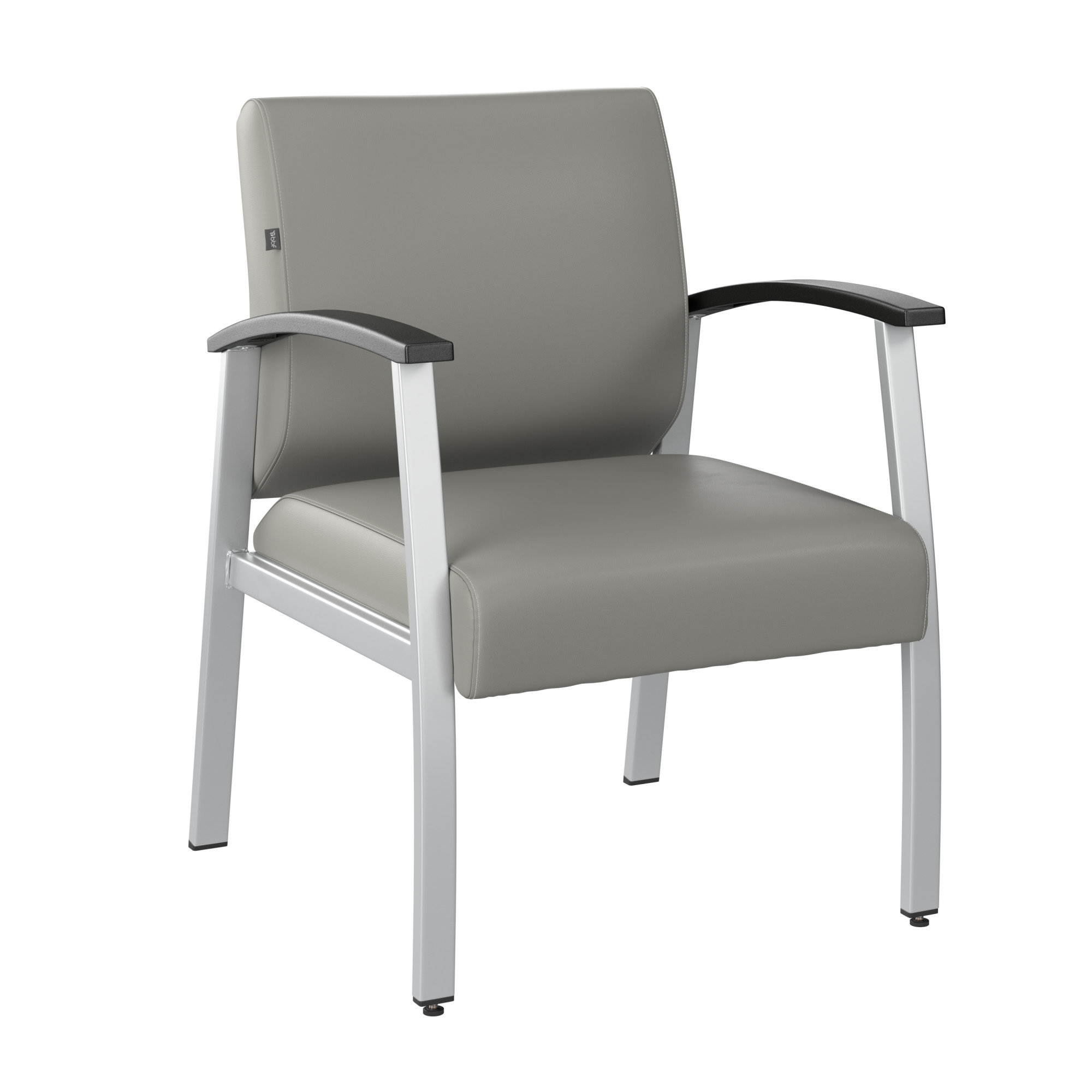 Bush Business Furniture Arrive Collection Vinyl Seat Waiting Room Chair ...