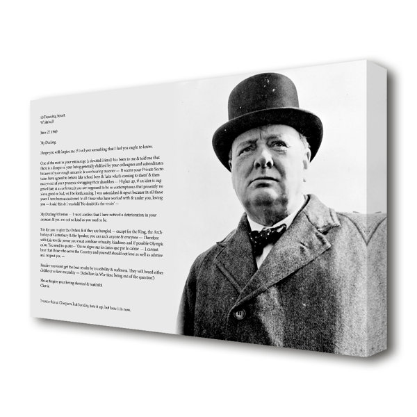Winston Churchill Print | Wayfair.co.uk
