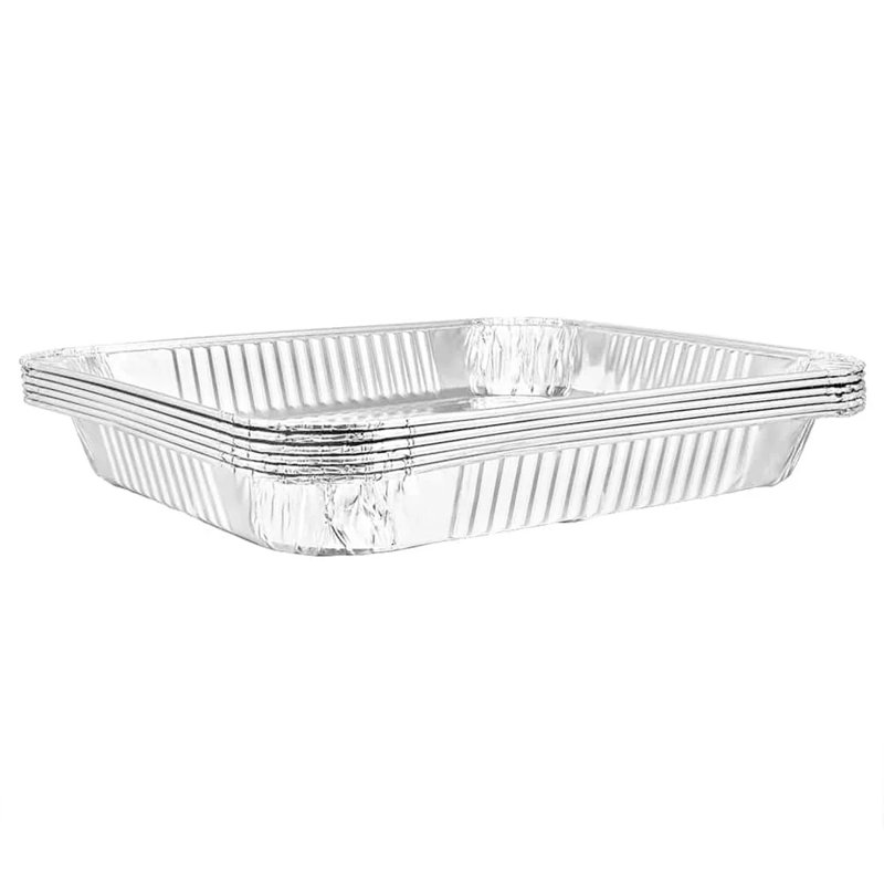 Nicole Fantini Disposable Aluminum Half Size Medium/Shallow Pans with ...