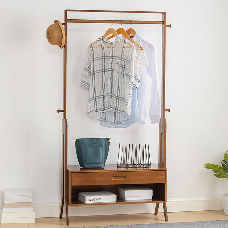Red Barrel Studio® 66.7" H Manufactured Wood Clothes Rack & Reviews ...