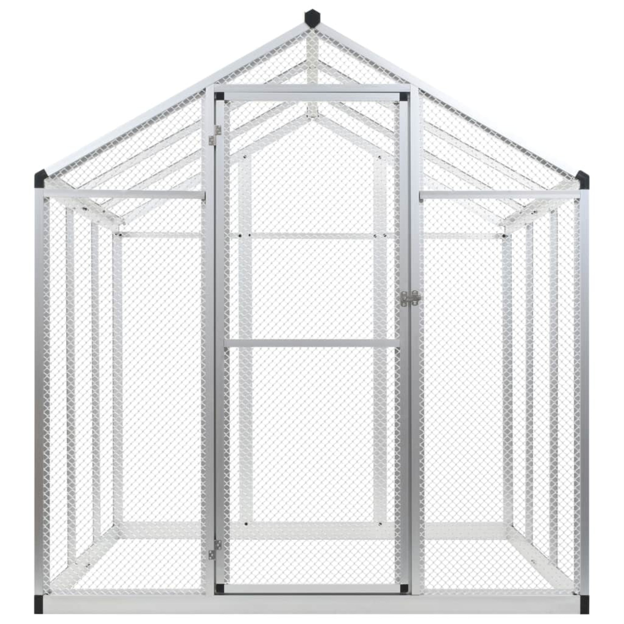 Tucker Murphy Pet™ Outdoor Aviary Walk-in Aviary with Hinged Door Large ...