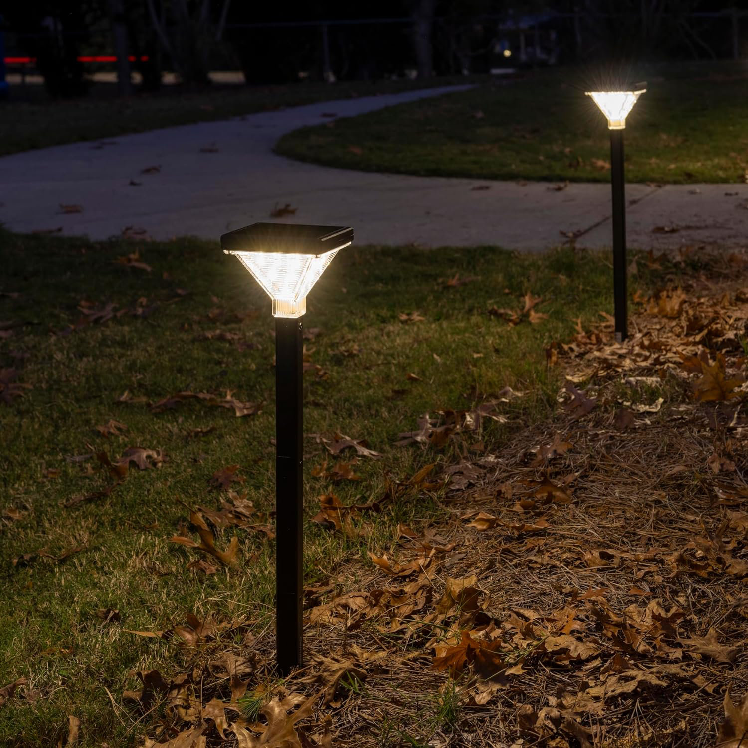 Co-t Gama Sonic Luxor Solar Pathway Lights With Lumincore Technology ...