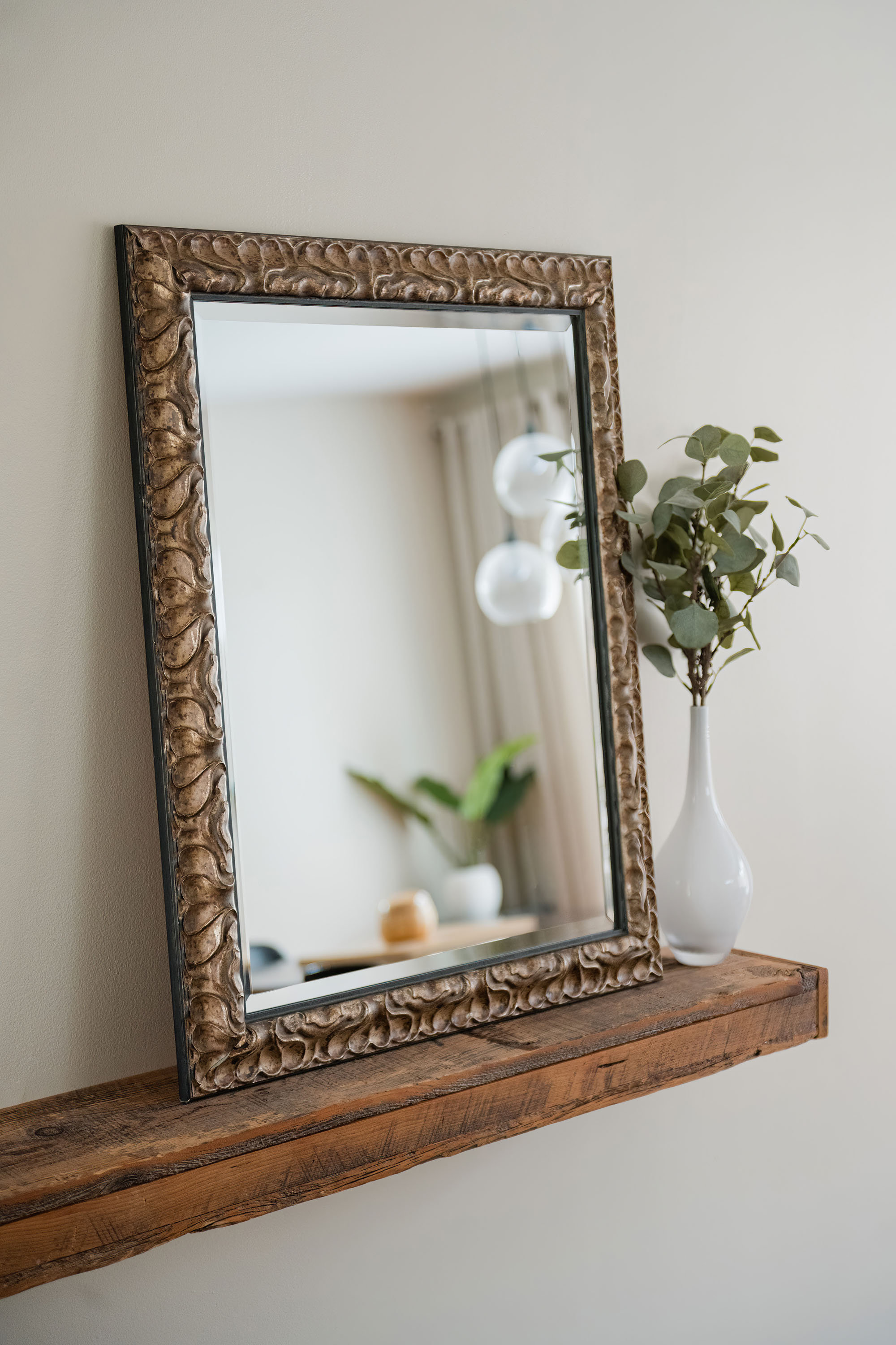 Alcott Hill® Cherol Solid Wood Wall Mirror | Wayfair