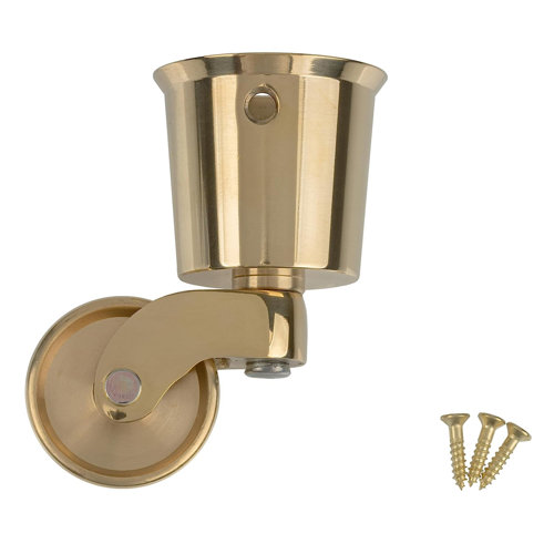 UNIQANTIQ HARDWARE SUPPLY Philadelphia Style Solid Brass Round Cup ...