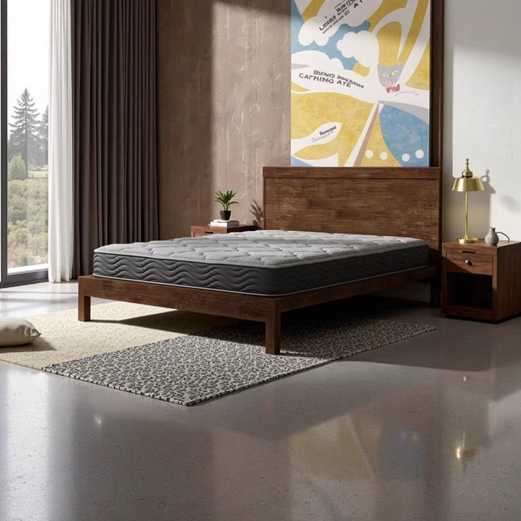 Alwyn Home Hybrid 8 Inch Firm Twin Mattress with Pocketed Coils ...