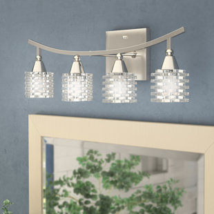 4 Light Bathroom Vanity Lighting You'll Love | Wayfair
