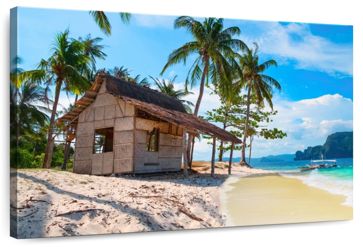 Elephant Stock Tropical Palawan Beach Hut | Wayfair