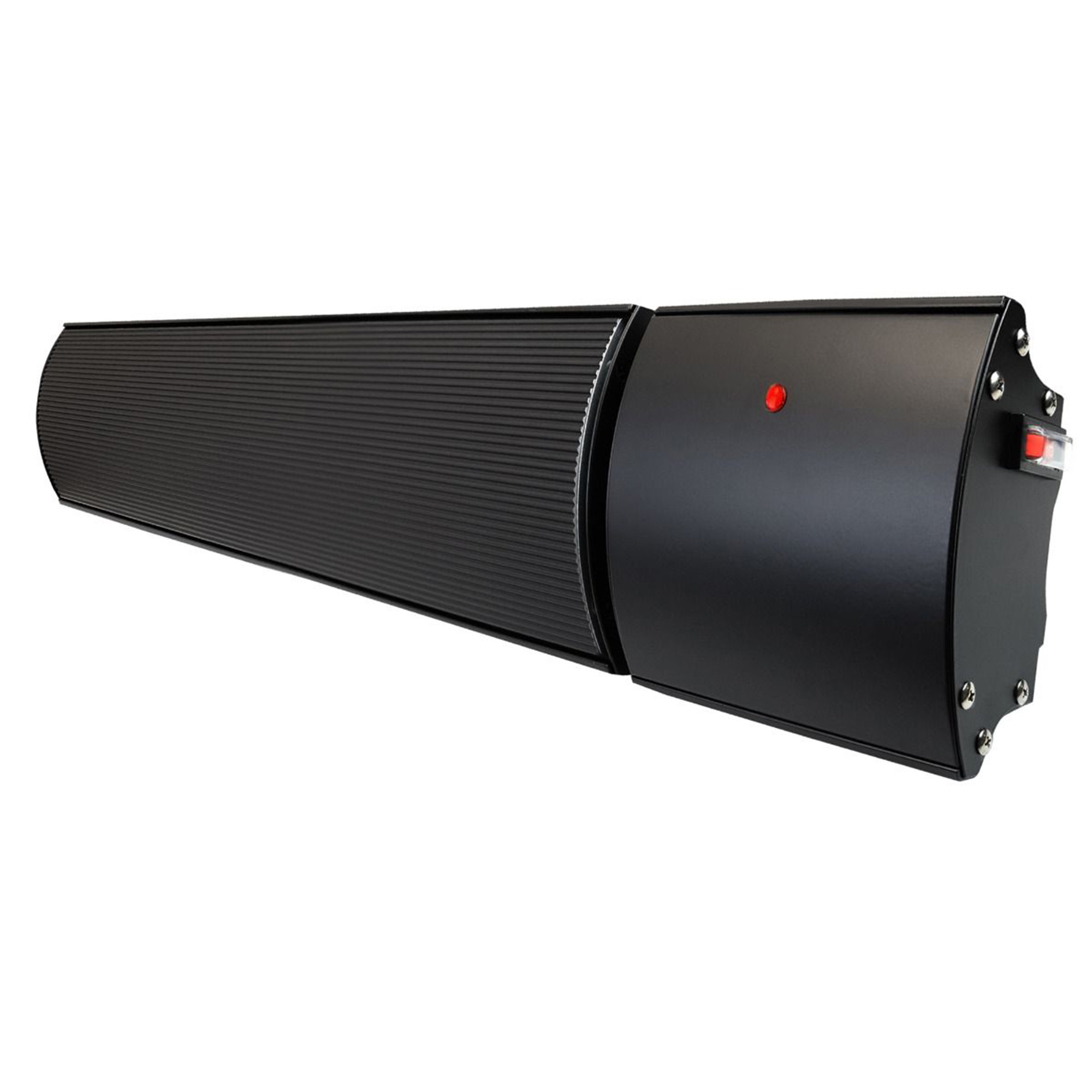 Mirrorstone 1800W Helios Infrared Bar Heater Black | Wayfair.co.uk