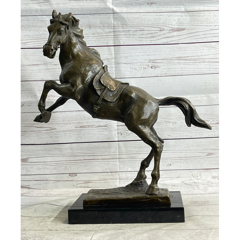 Canora Grey Sergeant Reckless Usmc Marine Corps War Horse Mare Bronze ...