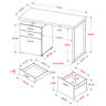 Latitude Run® Constanza Computer Desk | Wayfair