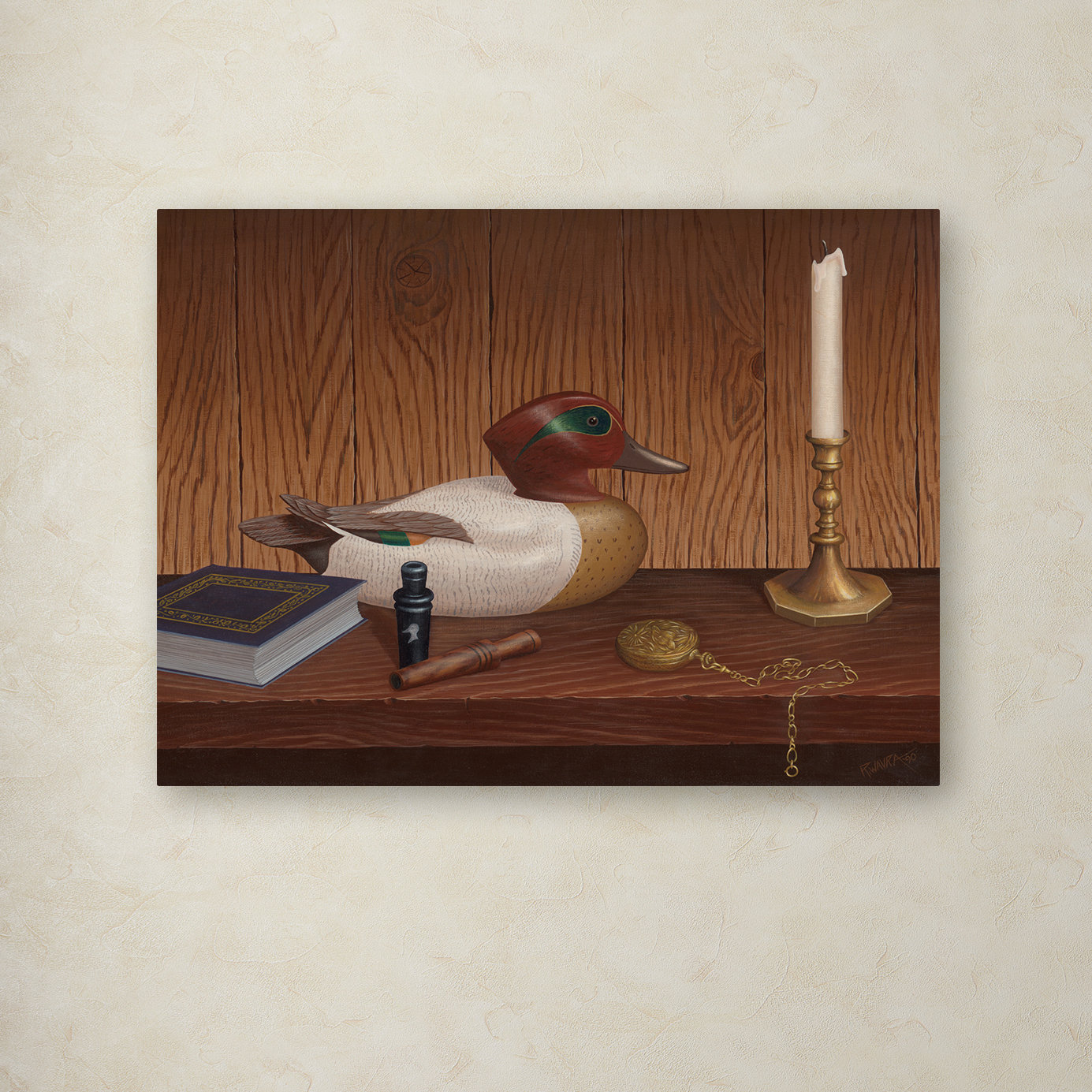 Trademark Fine Art 'The Decoy' Graphic Art Print on Wrapped Canvas ...