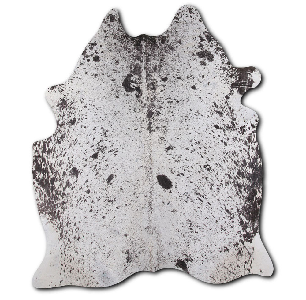 Foundry Select Animal Print Handmade Cowhide Area Rug in Gray | Wayfair