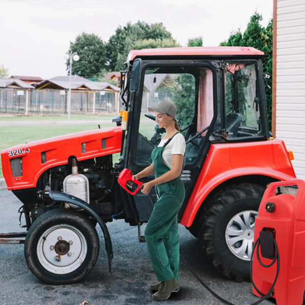 Chery Industrial 34 Gallon Portable Fuel Tank with wheels | Wayfair
