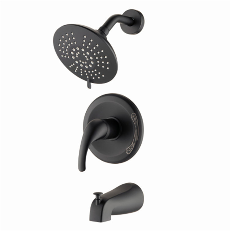 Creationstry Tub & Shower Faucet,Single Handle Tub Spout and 5 ...