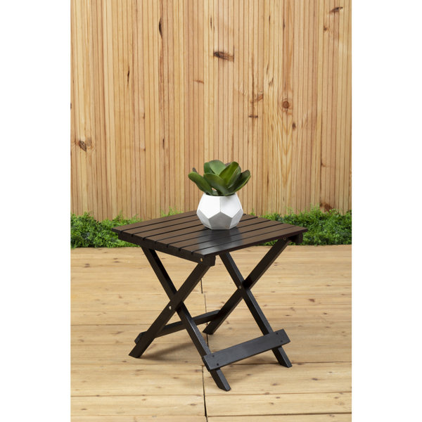 House of Hampton Christianson Black Folding Table | Wayfair.co.uk
