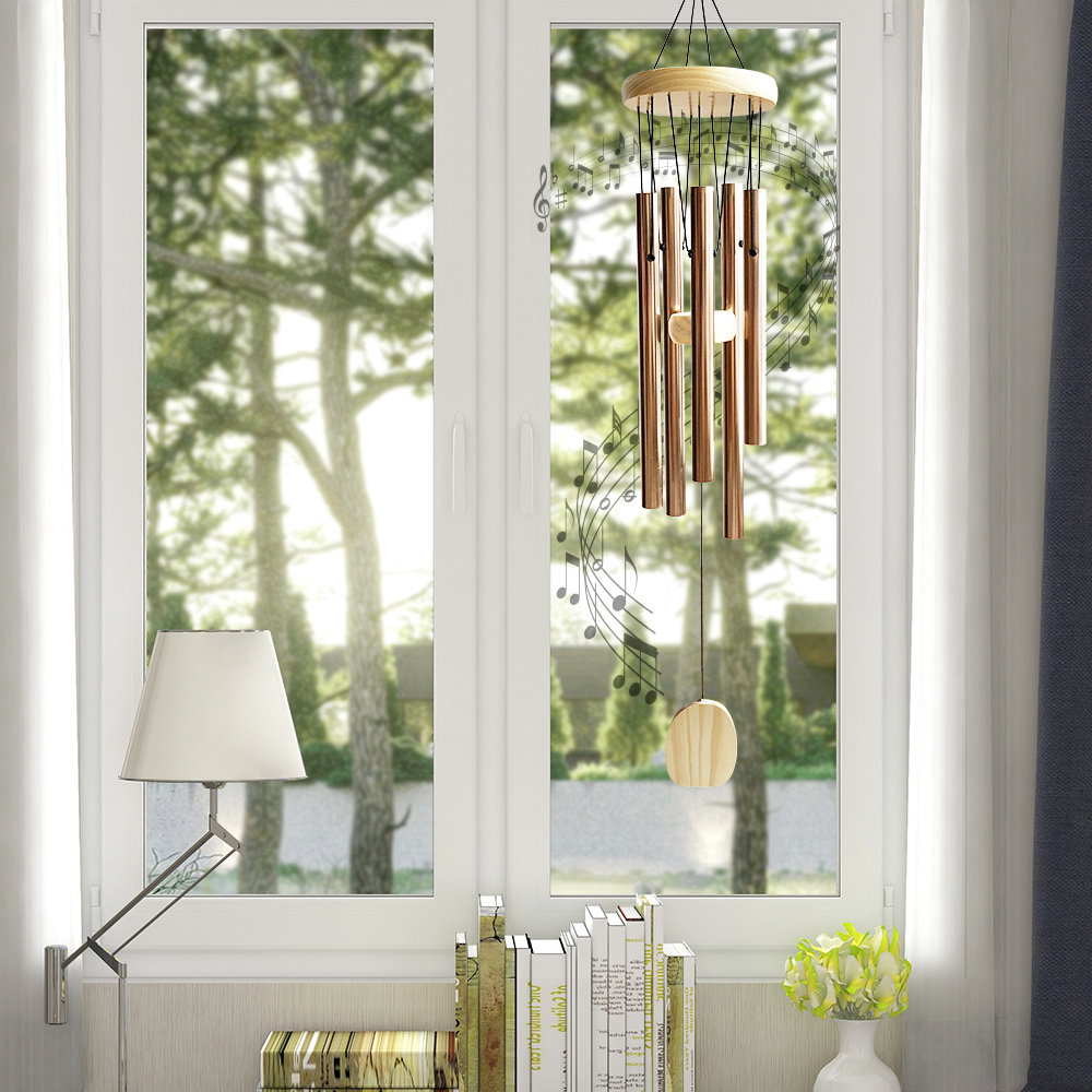 Freeport Park® Keown 29 Inch Classic Aluminum Wind Chimes & Reviews ...