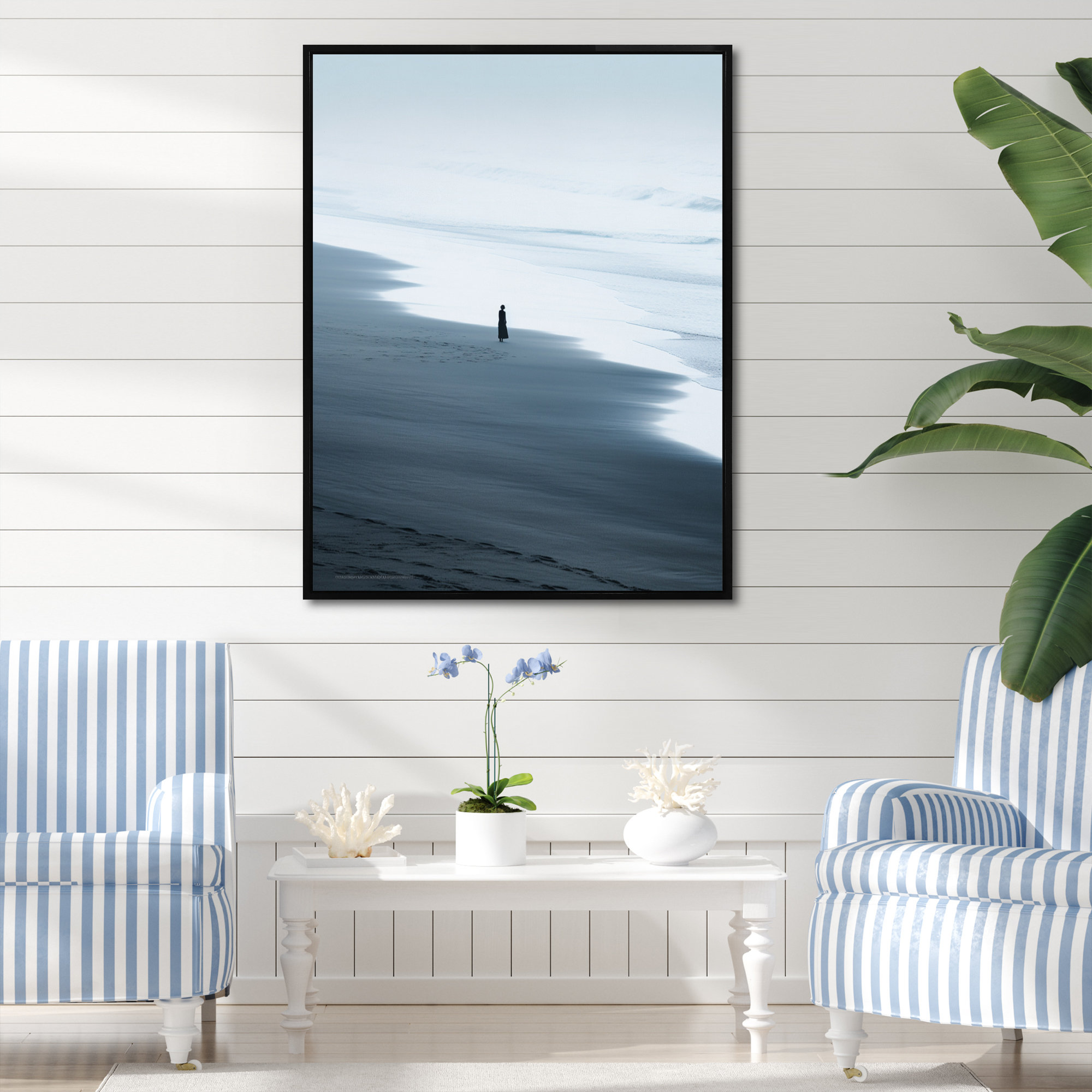 Highland Dunes Beach Photo Seaside Minimalism VII - Nautical & Beach ...