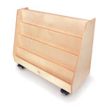 Jonti-Craft® 6 Compartment Manufactured Wood Book Display & Reviews ...