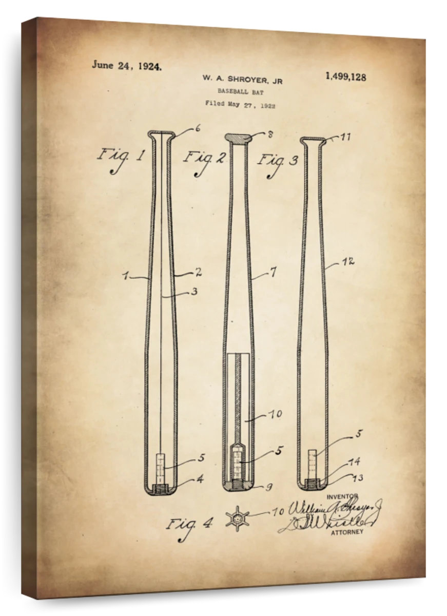 Williston Forge Vintage Baseball Bat Kynaat | Wayfair