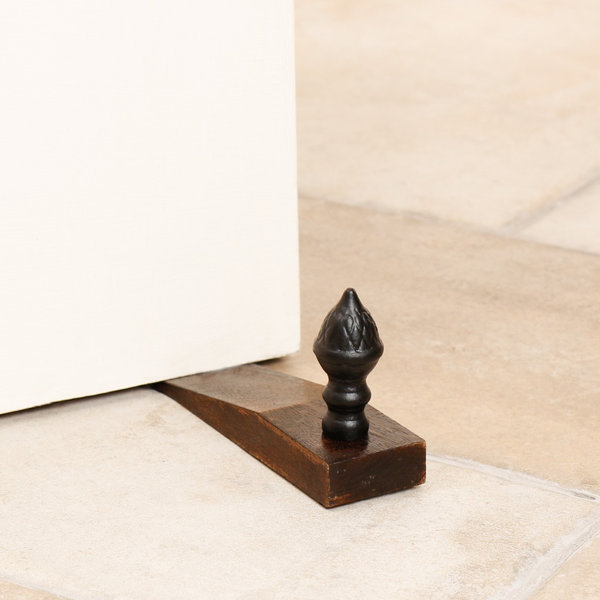 dCor design Deluxe Oak Wood Door Wedge | Wayfair.co.uk