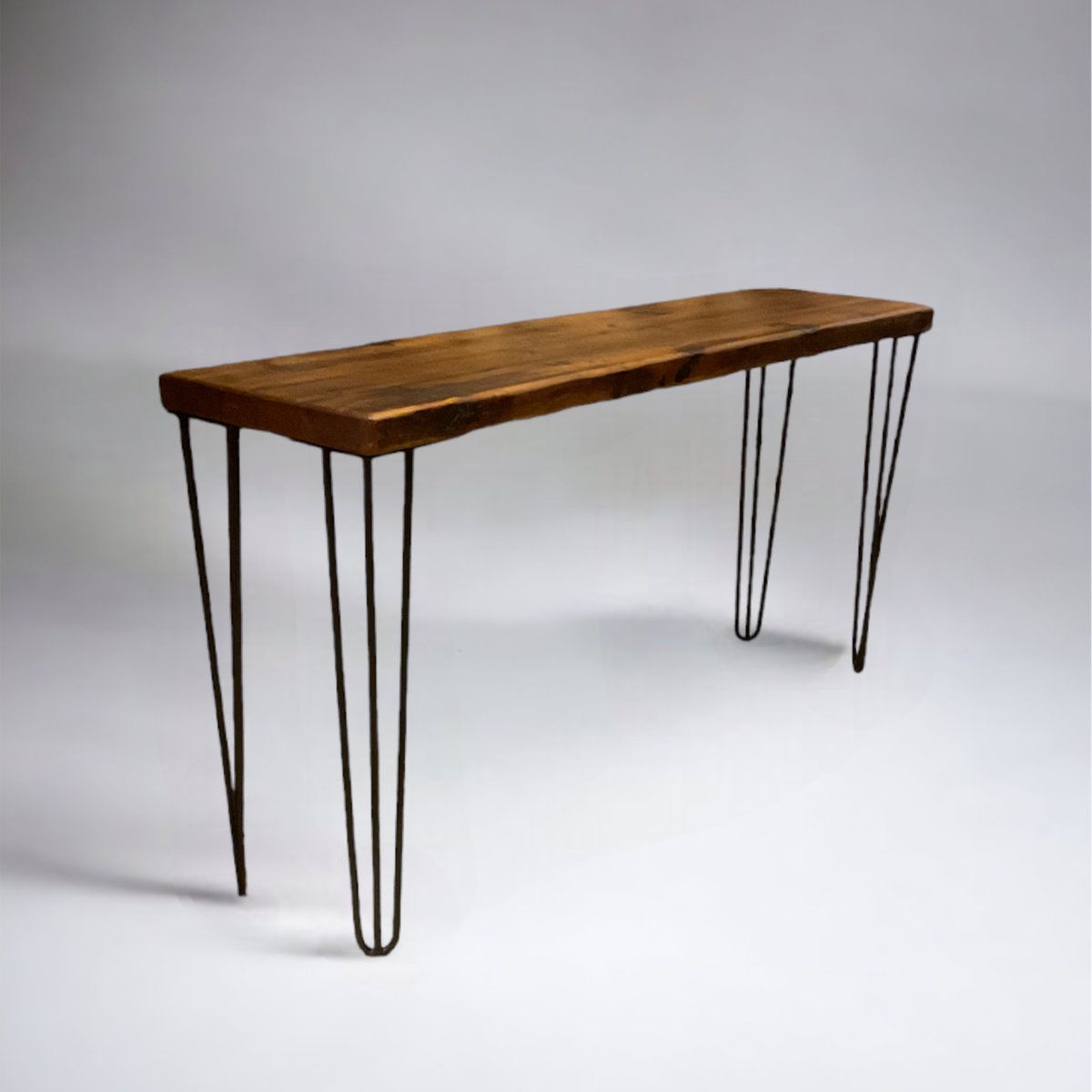 Heirloum Reclaimed Wood Entry/Console Table with Hairpin Legs | Wayfair