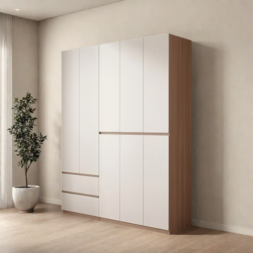 marlao Modern Simple Fashion Wardrobe | Wayfair